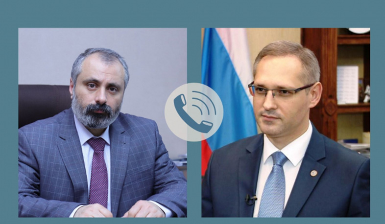 Davit Babayan had a telephone conversation with the Pridnestrovian ...