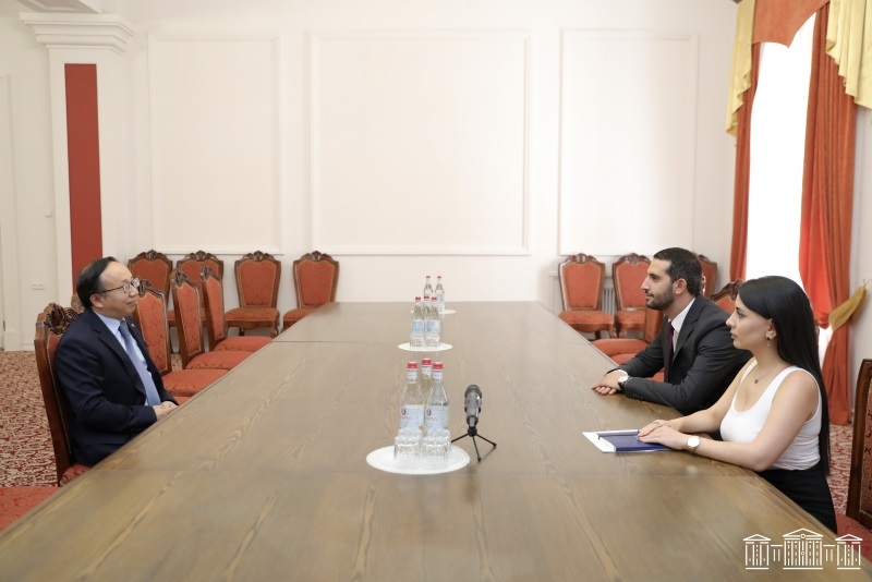 Ruben Rubinyan to present Chinese Ambassador created situation, as ...