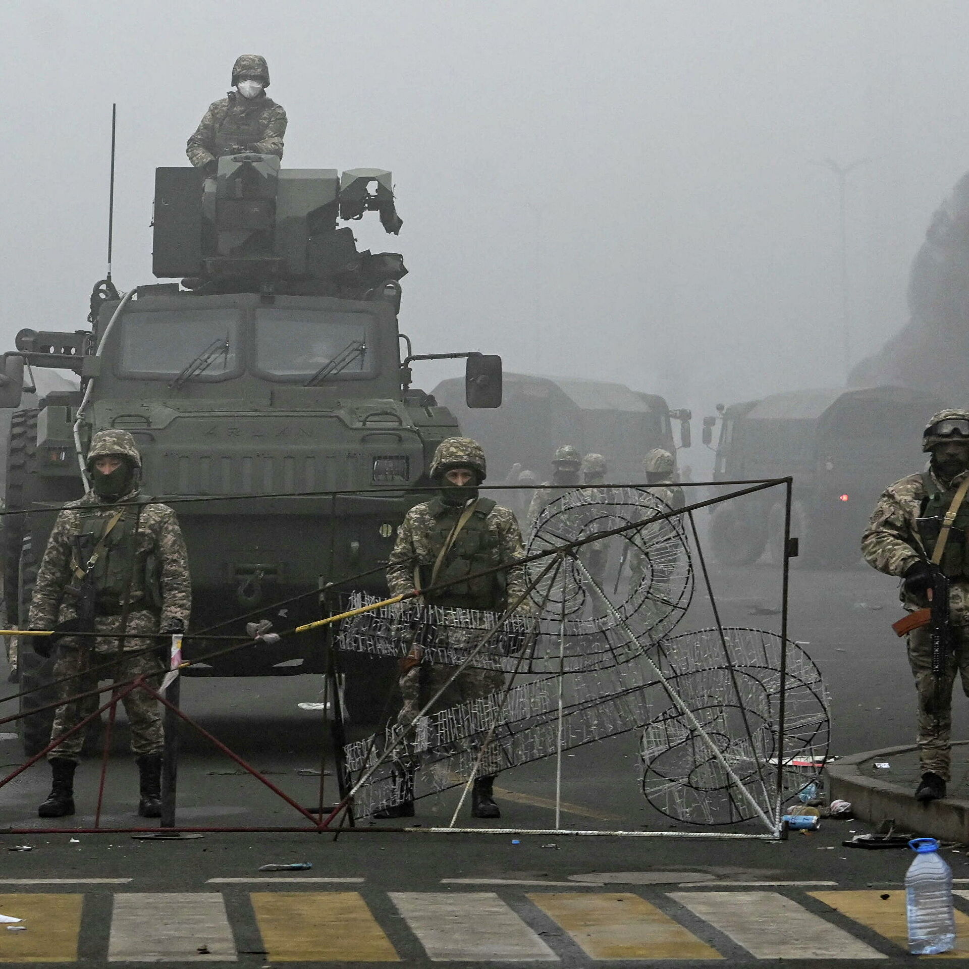 2,500 CSTO peacekeepers arrive in Kazakhstan