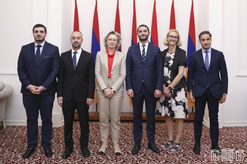 Ruben Rubinyan receives delegation led by OSCE PA President