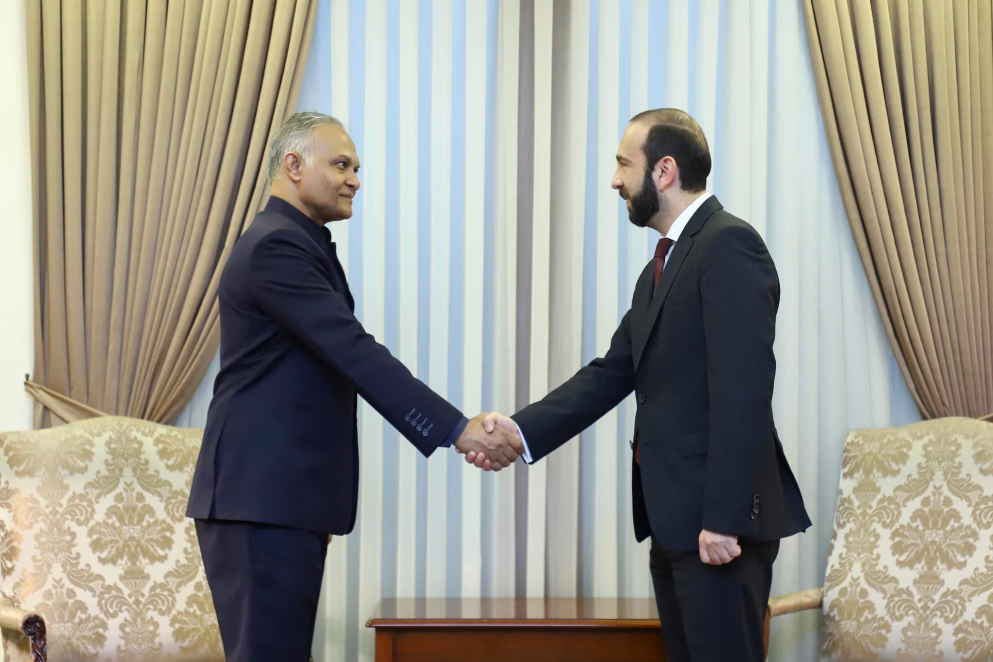 Sanjay Verma, Secretary for West of the Ministry of External Affairs of ...