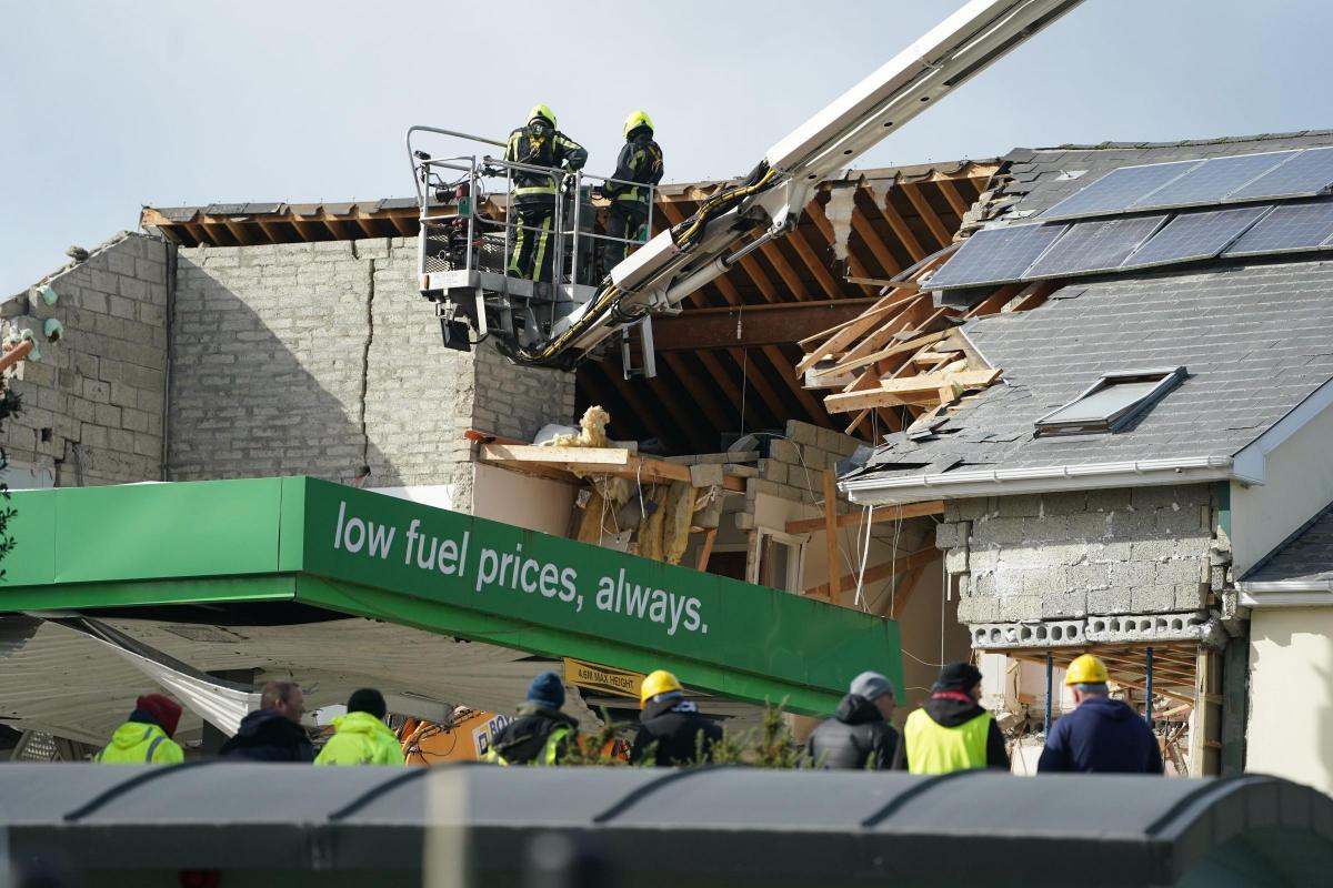 Irish petrol station explosion death toll reaches nine as locals attend ...