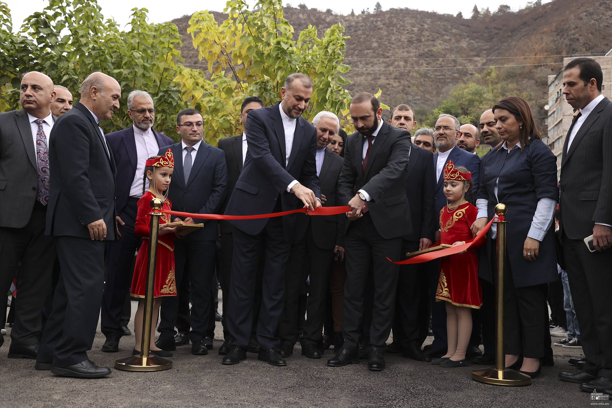 Opening ceremony of Consulate General of Islamic Republic of Iran in Kapan