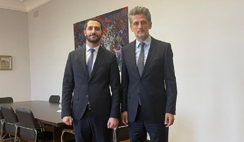 We discussed Armenia-Turkey settlement process with Garo Paylan: Ruben ...
