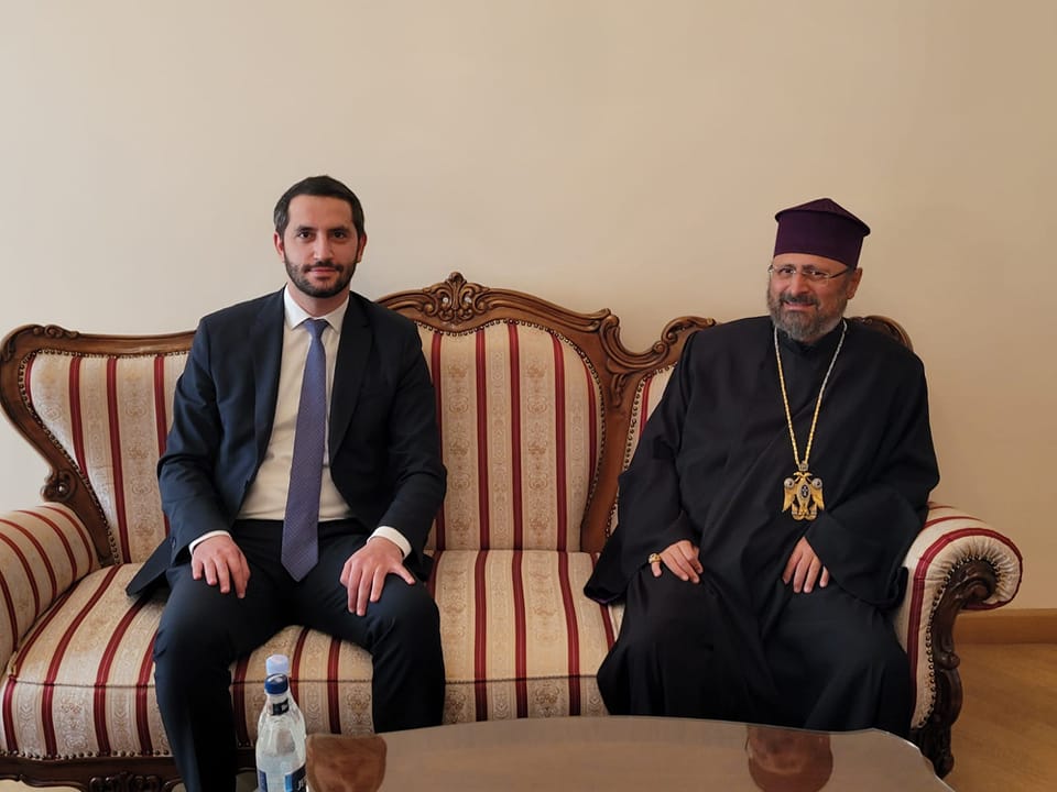 Ruben Rubinyan and Armenian Patriarch of Constantinople discussed ...