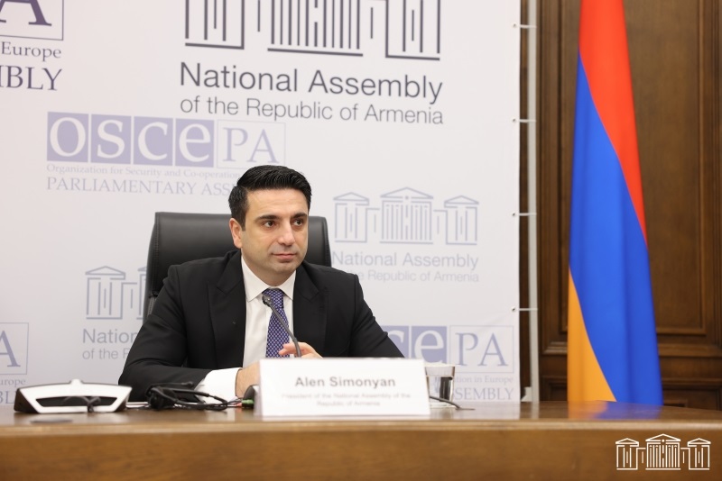 Alen Simonyan: We are devoted to the peace agenda