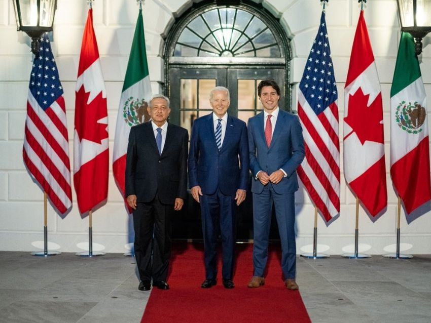 Meeting of leaders of US, Canada and Mexico held