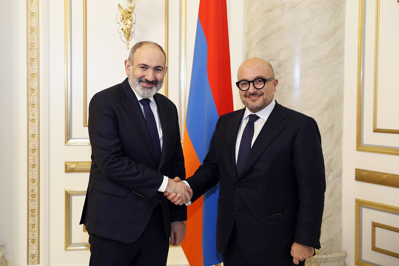 Armenian Prime Minister receives the Minister of Culture of Italy