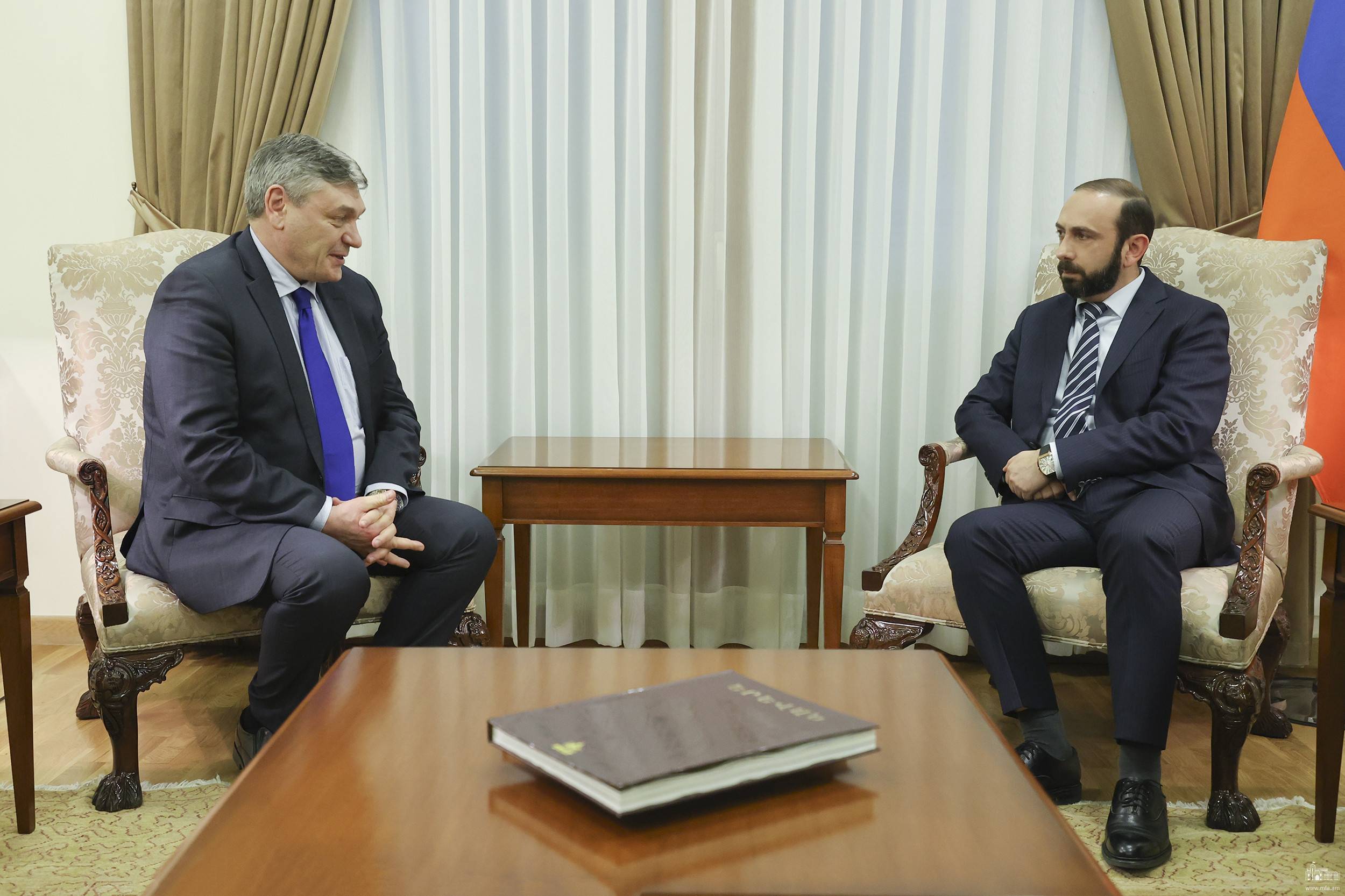 Ararat Mirzoyan and Andrey Rudenko discussed regional security challenges