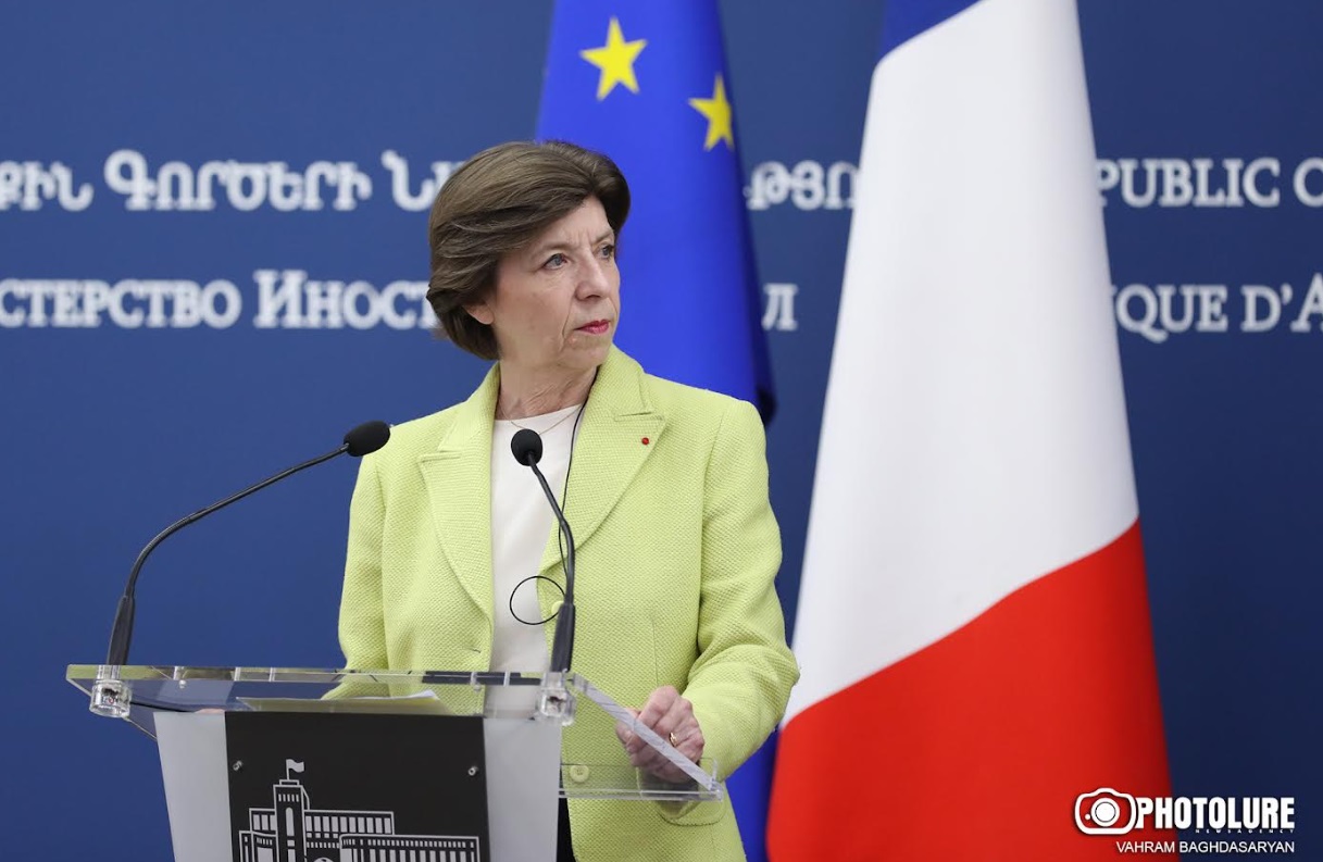 We are opening defense mission at French Embassy to Armenia: Colonna