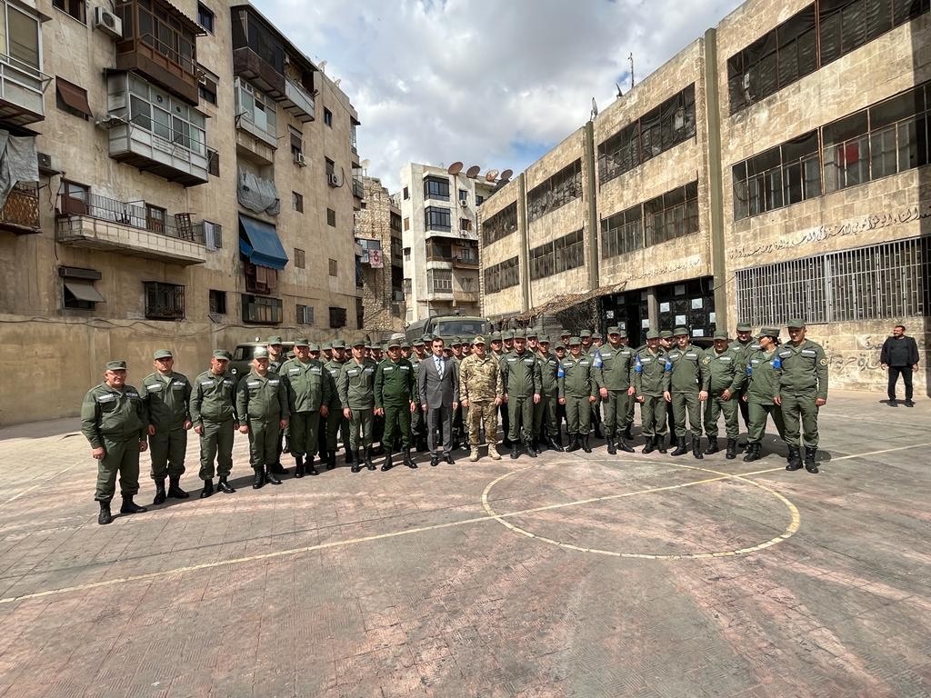 Shift of 12th group carrying out humanitarian mission in Aleppo took place