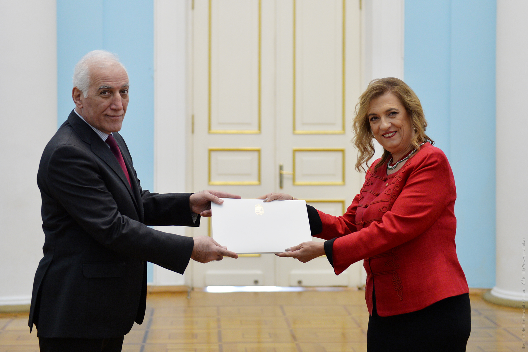 Newly appointed Ambassador of Hungary to Armenia presented her ...