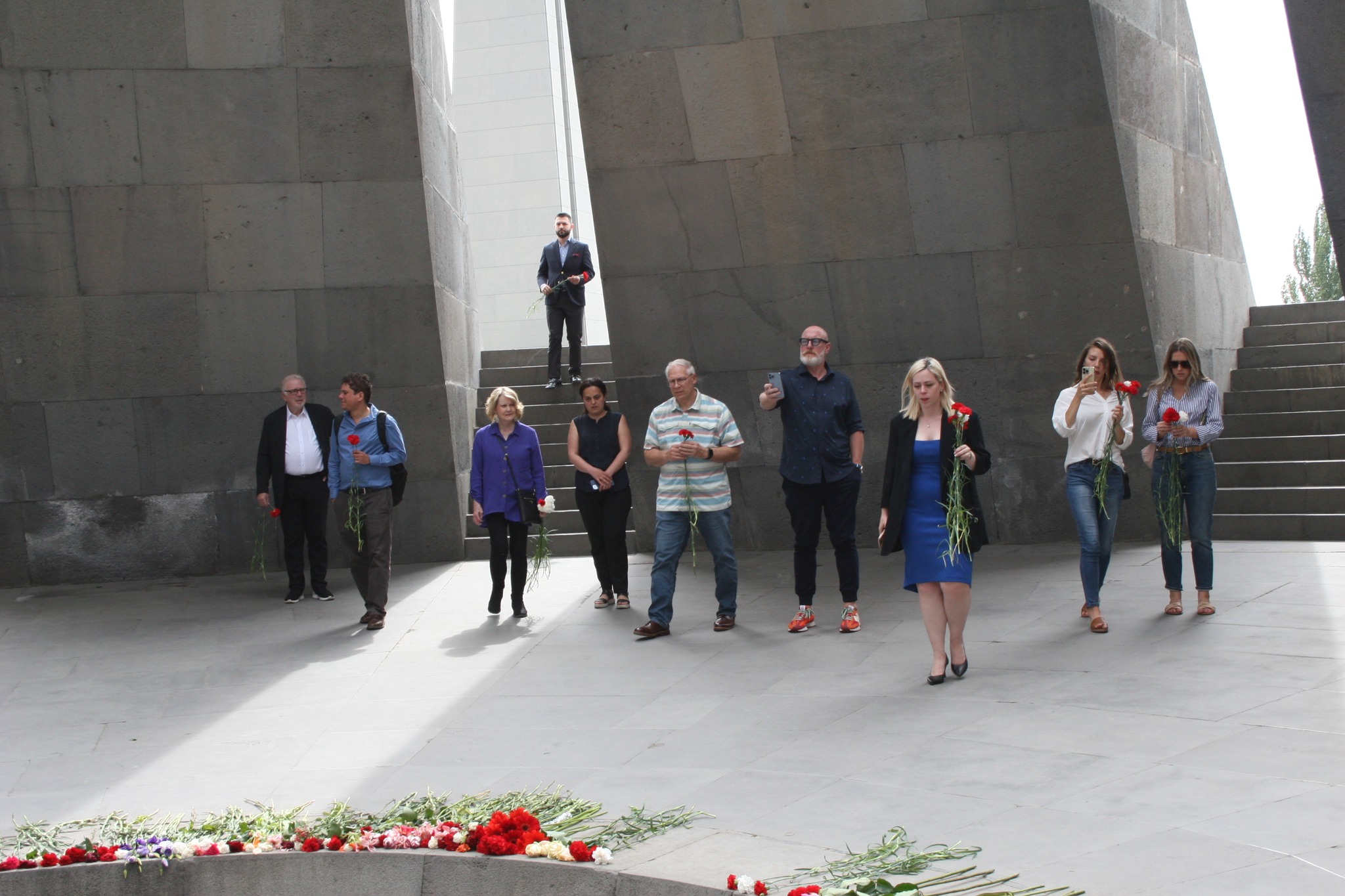 Delegation of American Philos Project visited Armenian Genocide Memorial