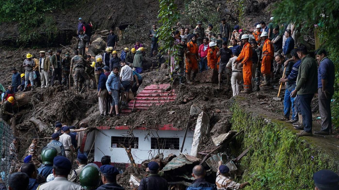 Rescuers search for missing from Shimla landslides as death toll rises