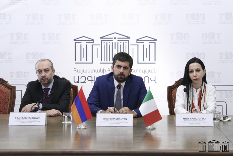 Armenian and Italian parliamentarians discuss current security ...