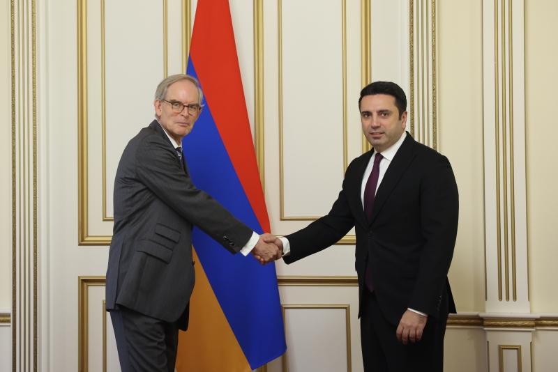 Charge d\'Affaires of Netherlands to RA to Alen Simonyan: Our country ...