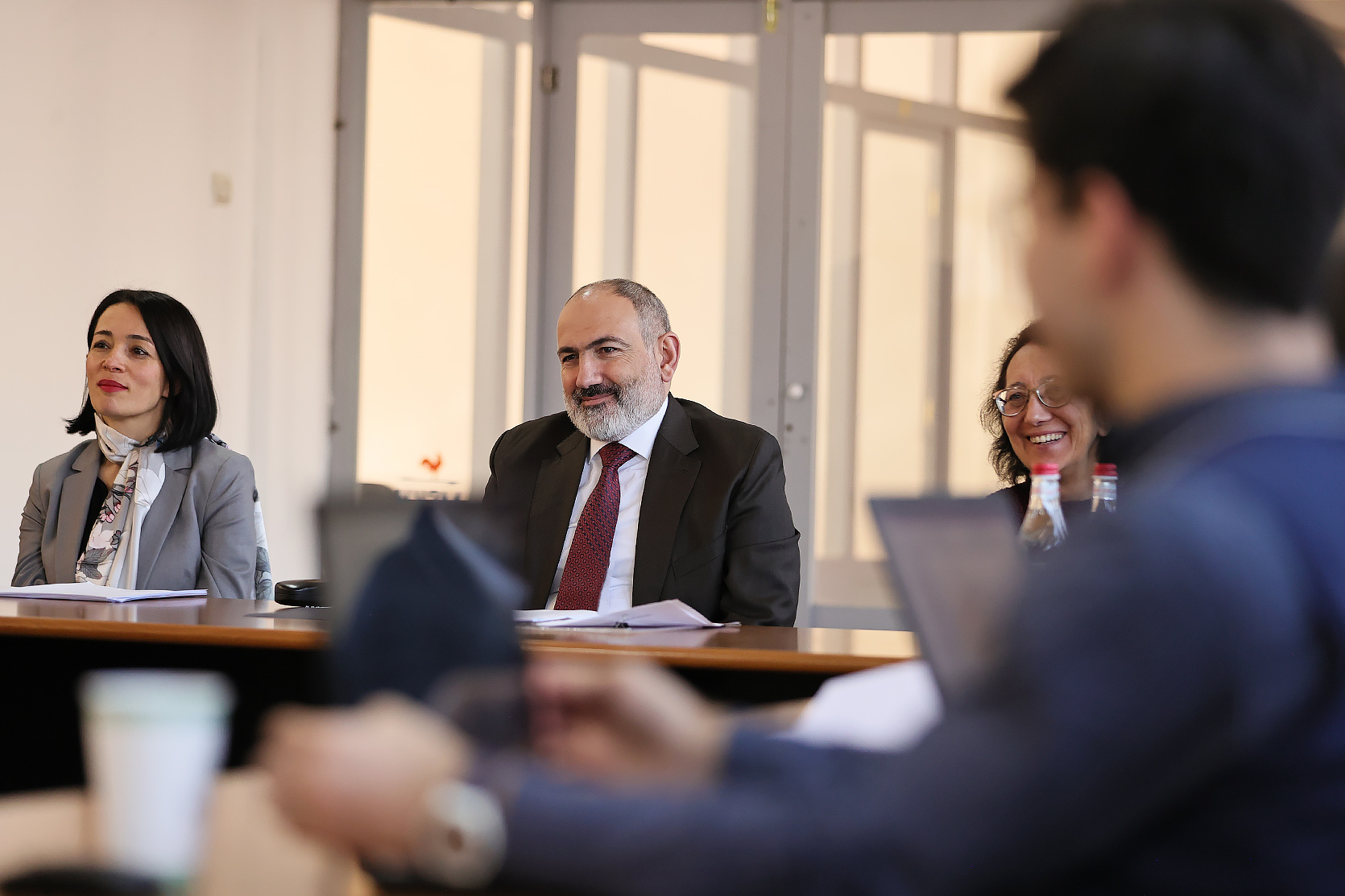 Prime Minister attends thesis defense of high school students at the ...