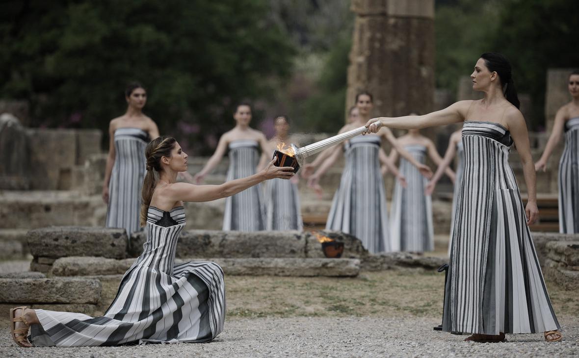 Greek torch relay for Paris 2024 kicks off