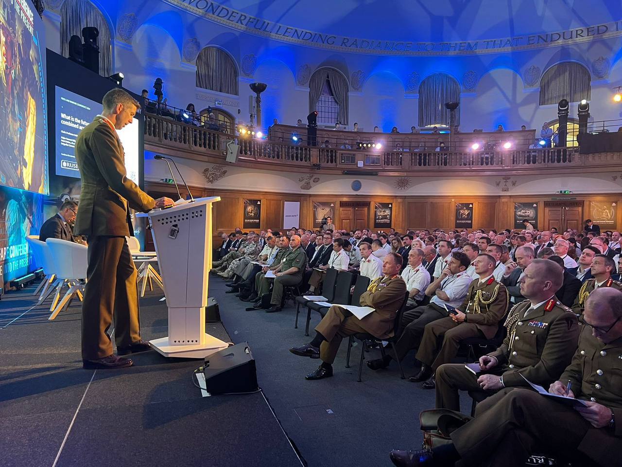 Edward Asryan had meeting with Chief of General Staff of British Army ...