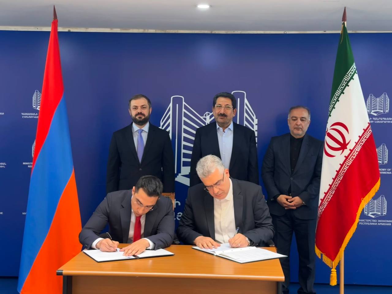 Deputy Ministers of Economy of Armenia and Trade of Iran signed ...