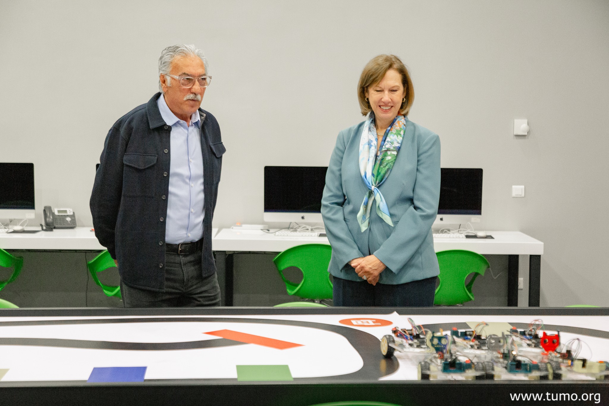 US Ambassador Kvien visited TUMO Center for Creative Technologies