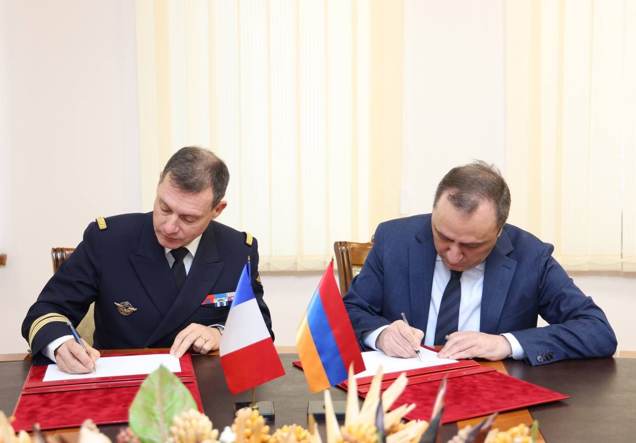 2025 program of defense cooperation between Armenia and France signed