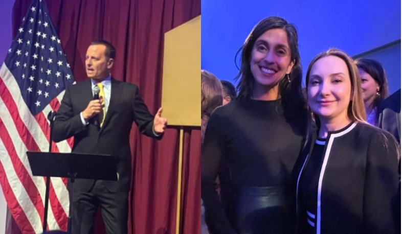 Makunts spoke with US Second Lady Usha Vance at diplomatic reception in ...