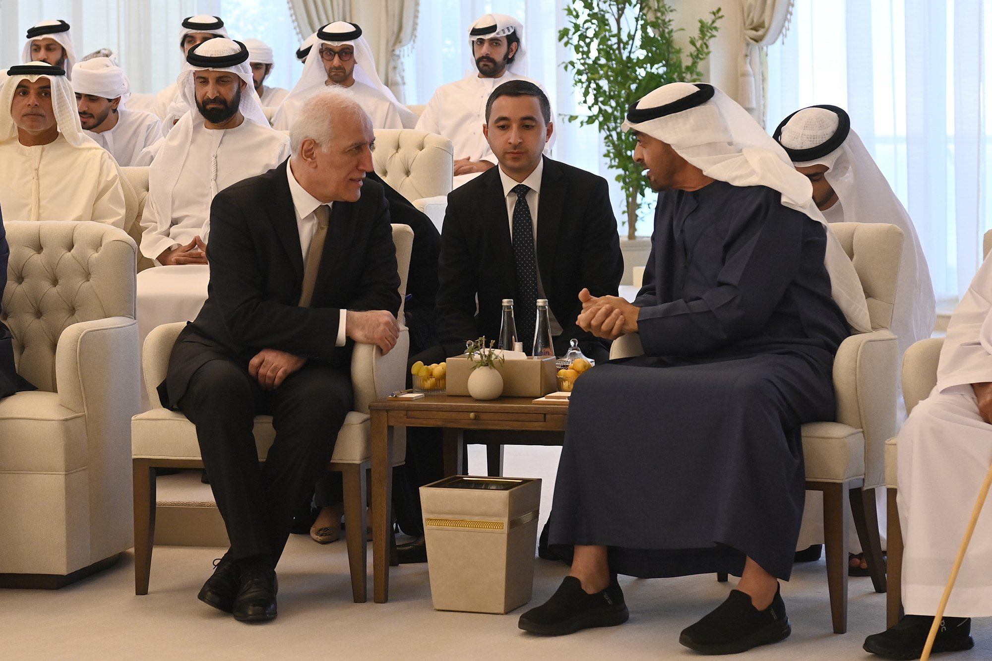 Վահագն Խաչատուրյանը հանդիպել է ԱՄԷ նախագահ շեյխ Մուհամմադ Բին Զայեդ Ալ ...