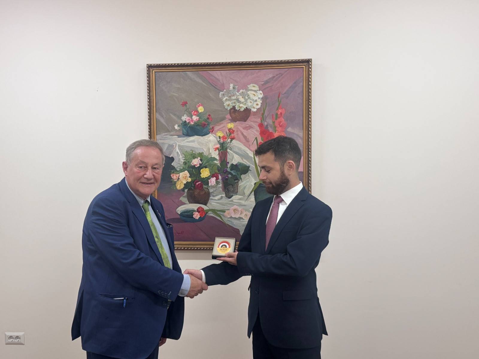 Meeting of Deputy Foreign Minister of Armenia Vahan Kostanyan with ...