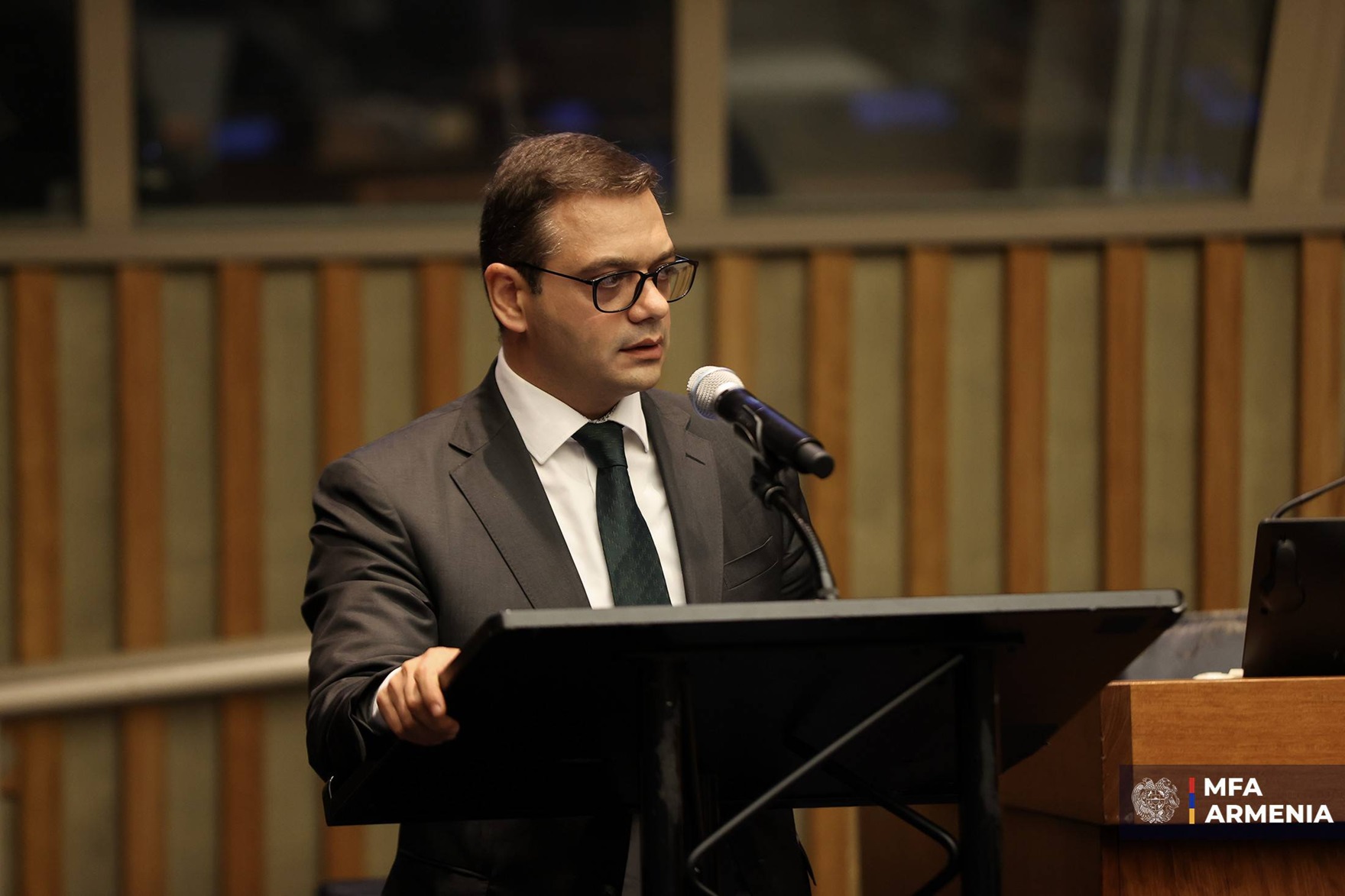 Abisoghomonyan participated in High Level Meeting of UN General ...