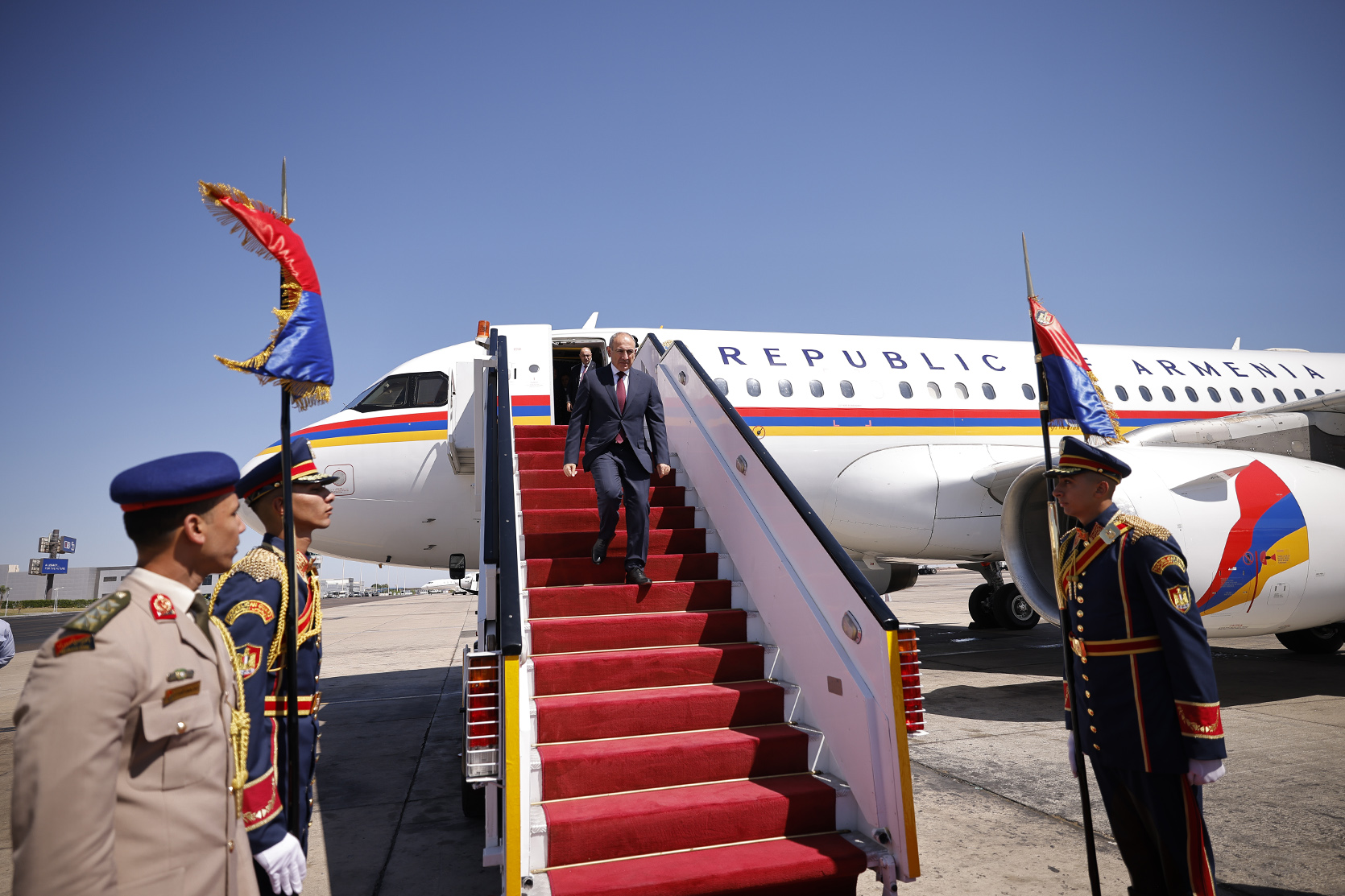 Prime Minister arrives in Sharm El Sheikh