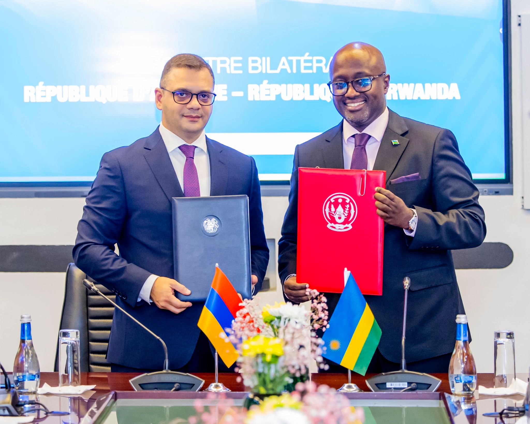 Meeting of Deputy Foreign Minister of Armenia Robert Abisoghomonyan with Minister of Foreign ...