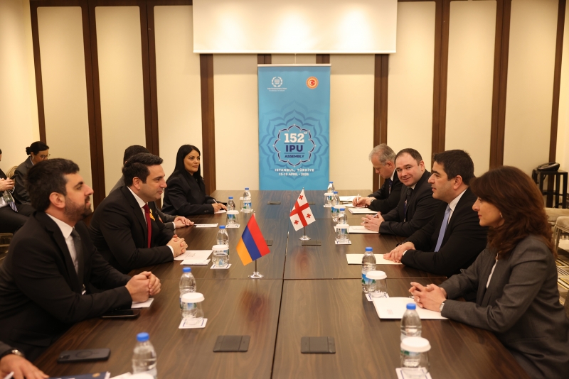 Alen Simonyan and Shalva Papuashvili discussed issues related to inter ...