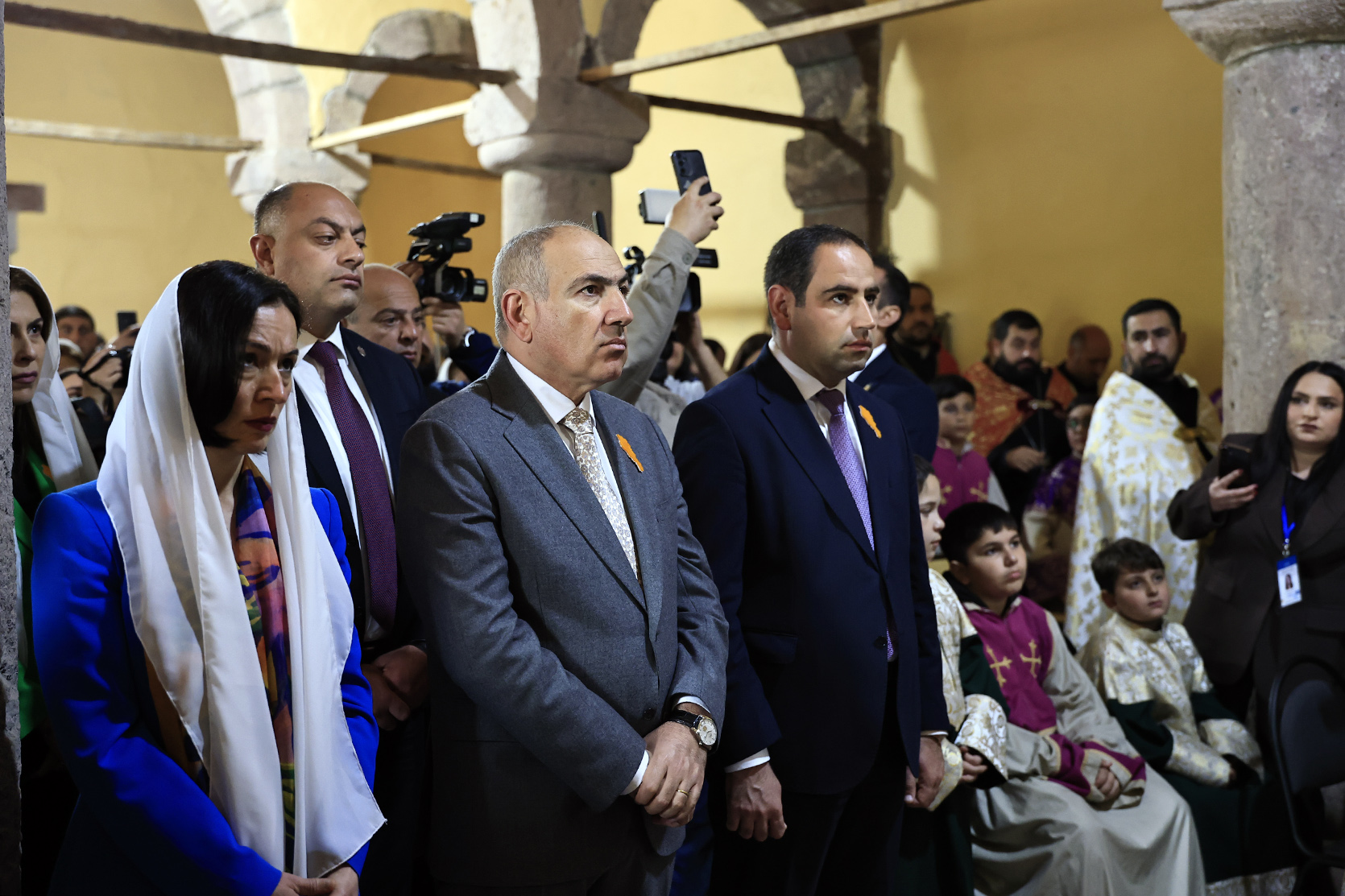 Nikol Pashinyan is in Kirants: consecration ceremony of restored Holy ...